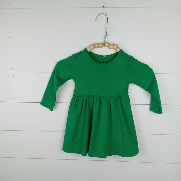 Primary | Dresses | Primary Girls 824 Mos Kelly Green Long Sleeve Dress ...